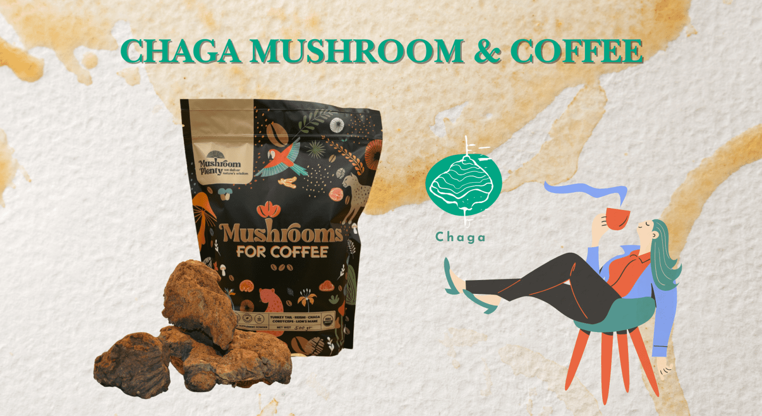 Chaga Mushroom and Coffee – Mushroom Plenty
